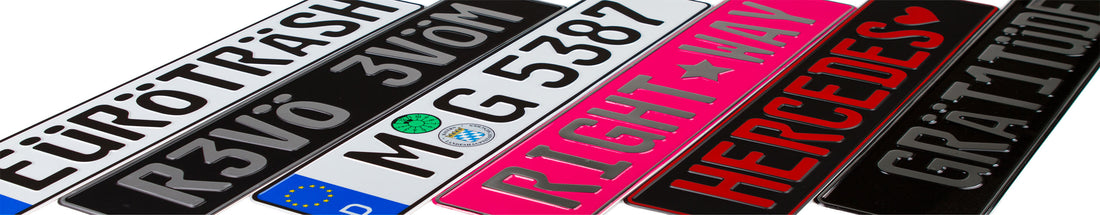 CustomEuroPlates.com Custom European License Plates