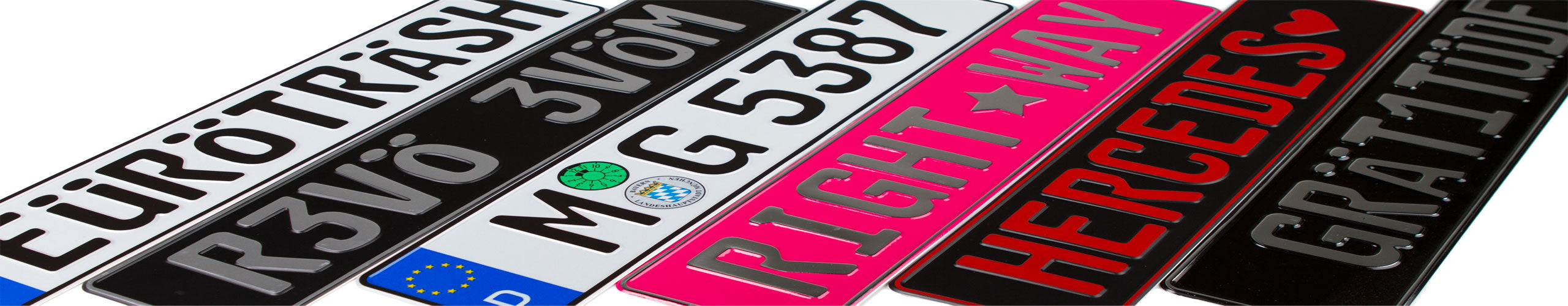 CustomEuroPlates.com Custom European License Plates